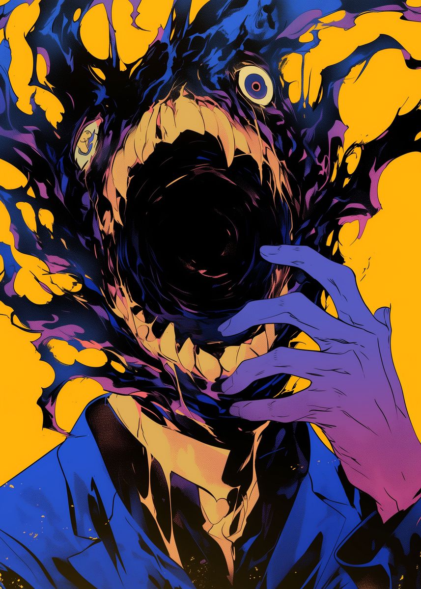 'Abnormal Core' Poster, picture, metal print, paint by Tomorrow Artz ...