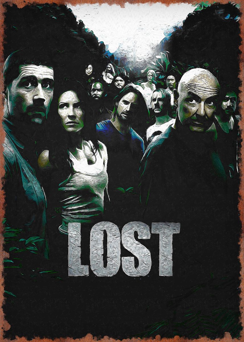 'lost movie poster' Poster, picture, metal print, paint by Exclusive ...