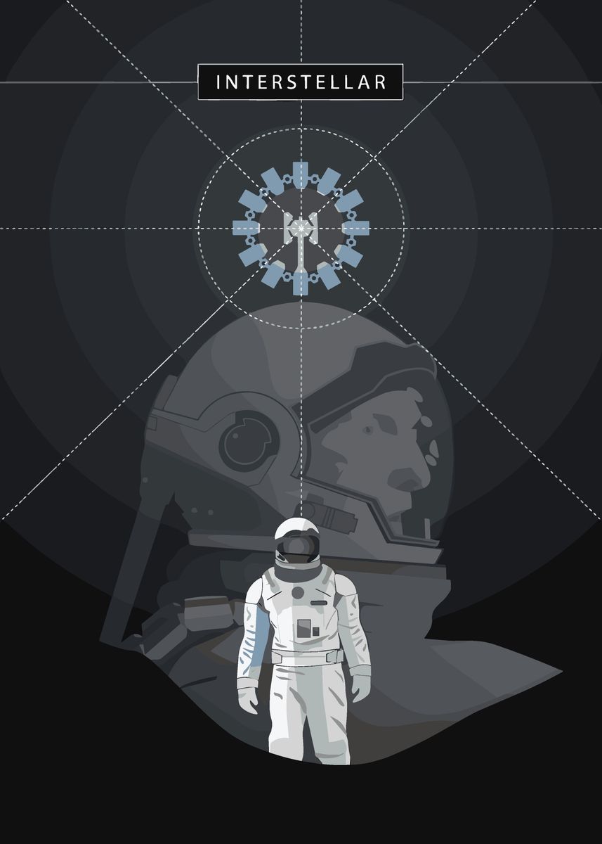 'Interstellar Movie' Poster, picture, metal print, paint by VisionPrint ...