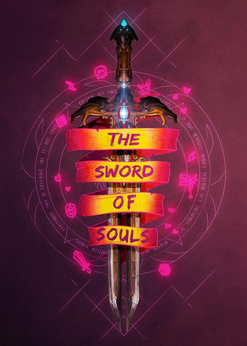 'The Sword of Soul' Poster, picture, metal print, paint by Tiny Tina's ...