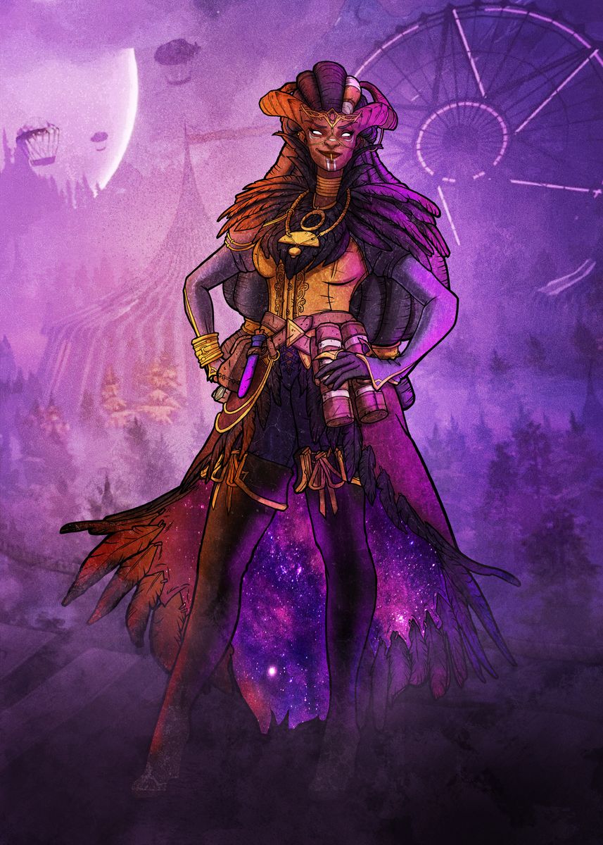 'Vesper' Poster, picture, metal print, paint by Tiny Tina's Wonderlands ...