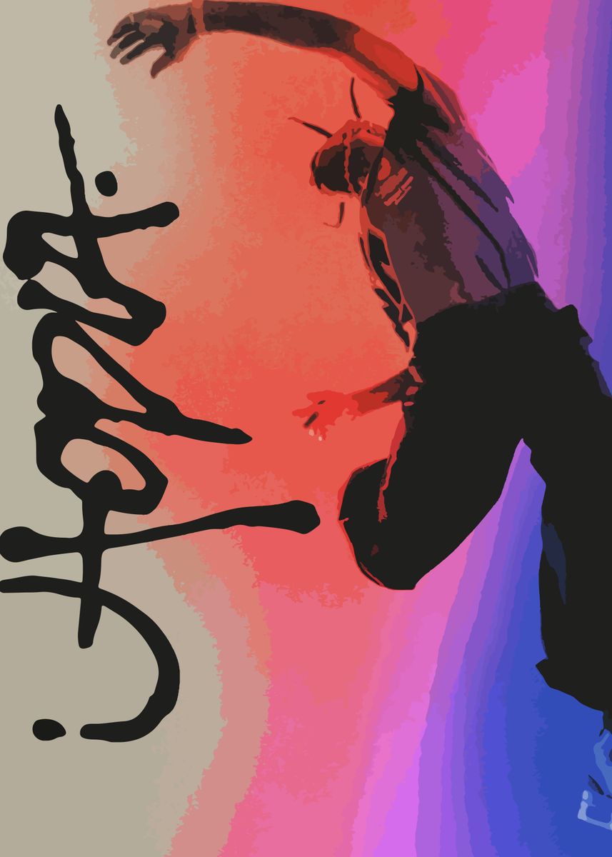 'TRAVIS SCOOT' Poster, picture, metal print, paint by king pen | Displate