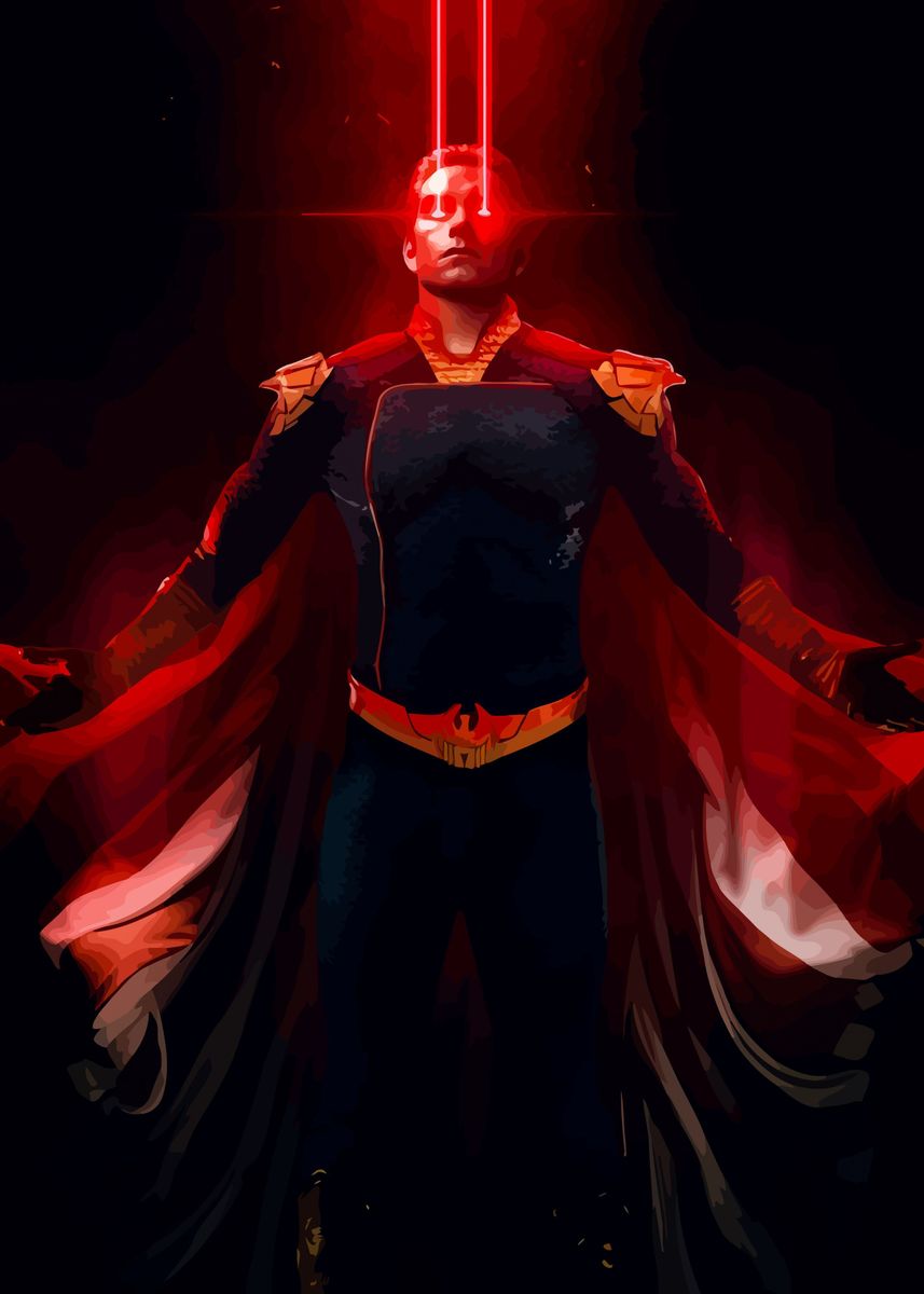 'Homelander The Boys' Poster, picture, metal print, paint by Aksar ...