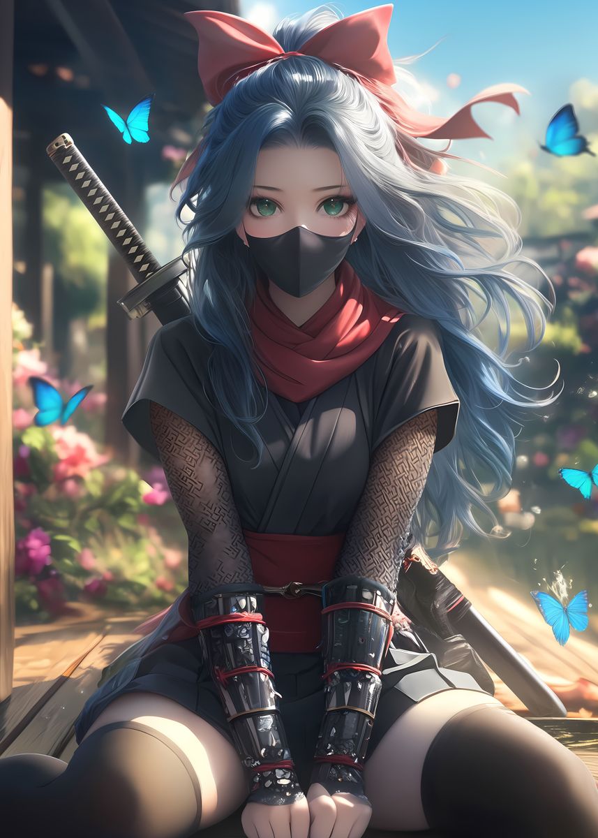 Anime ninja girl store