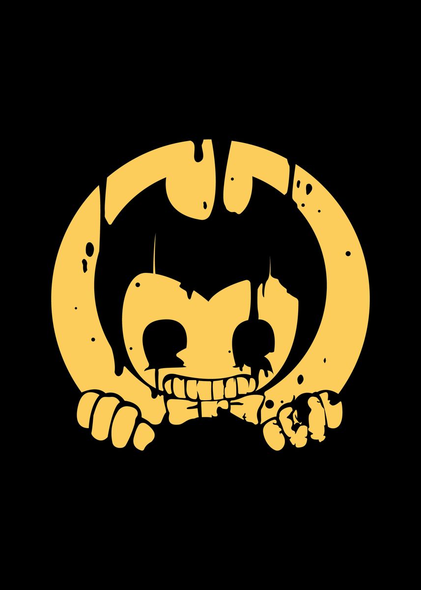 'Bendy ink Game Gaming' Poster, picture, metal print, paint by urikire ...