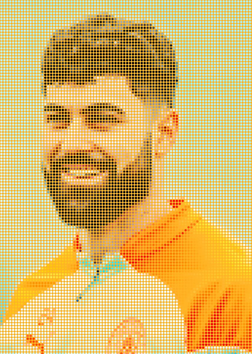 'Josko Gvardiol ' Poster, picture, metal print, paint by Mey Lino ...