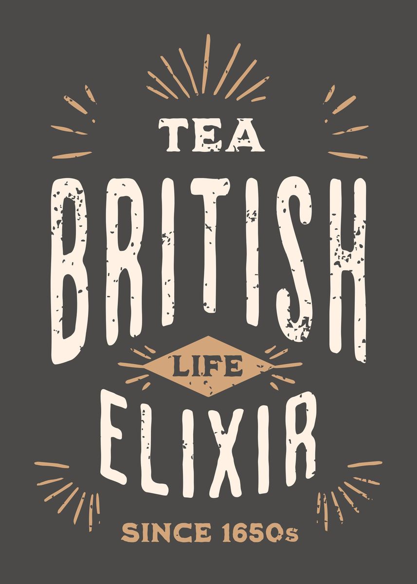 'British Life Elixir' Poster, picture, metal print, paint by AshnoAlice ...