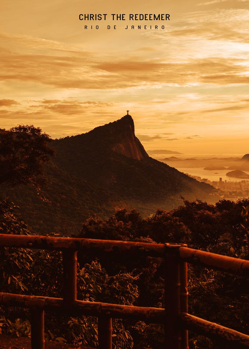 'Christ the Redeemer ' Poster, picture, metal print, paint by Travel ...