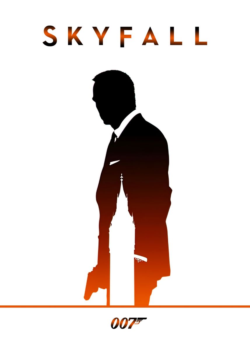'james bond 007' Poster, picture, metal print, paint by nos nos | Displate