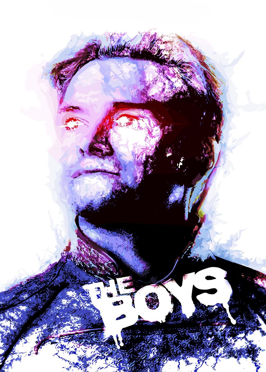 'The boys homelander' Poster, picture, metal print, paint by Artistic ...