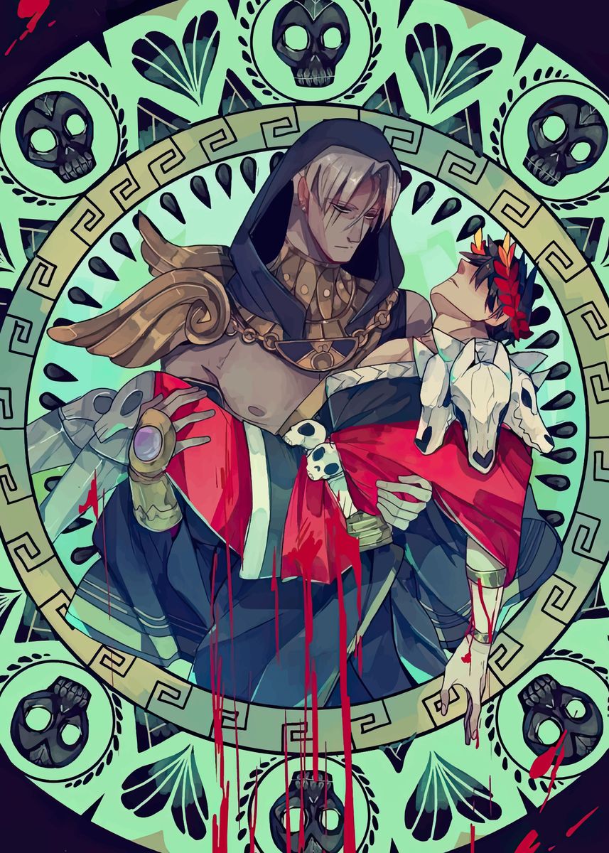 'Hades ' Poster, picture, metal print, paint by BLACK 11 | Displate