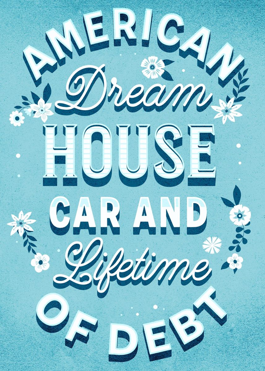 'American Dream' Poster, picture, metal print, paint by AshnoAlice ...