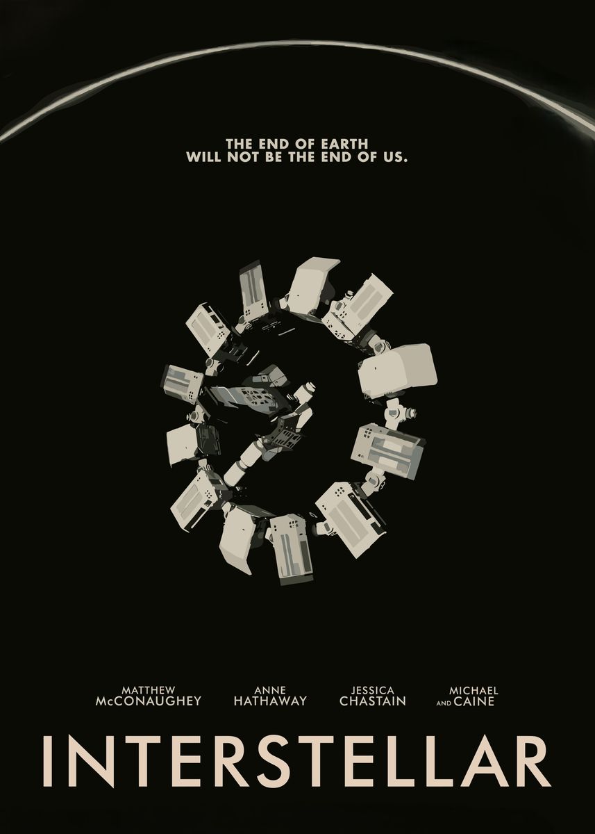 'Interstellar' Poster, picture, metal print, paint by Artistic Vibes ...