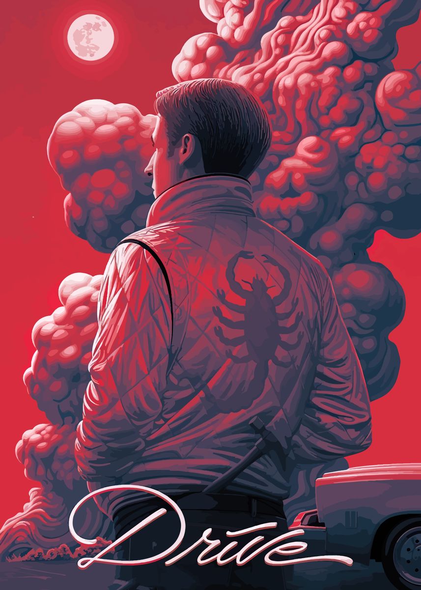 'Drive' Poster, picture, metal print, paint by Keps | Displate