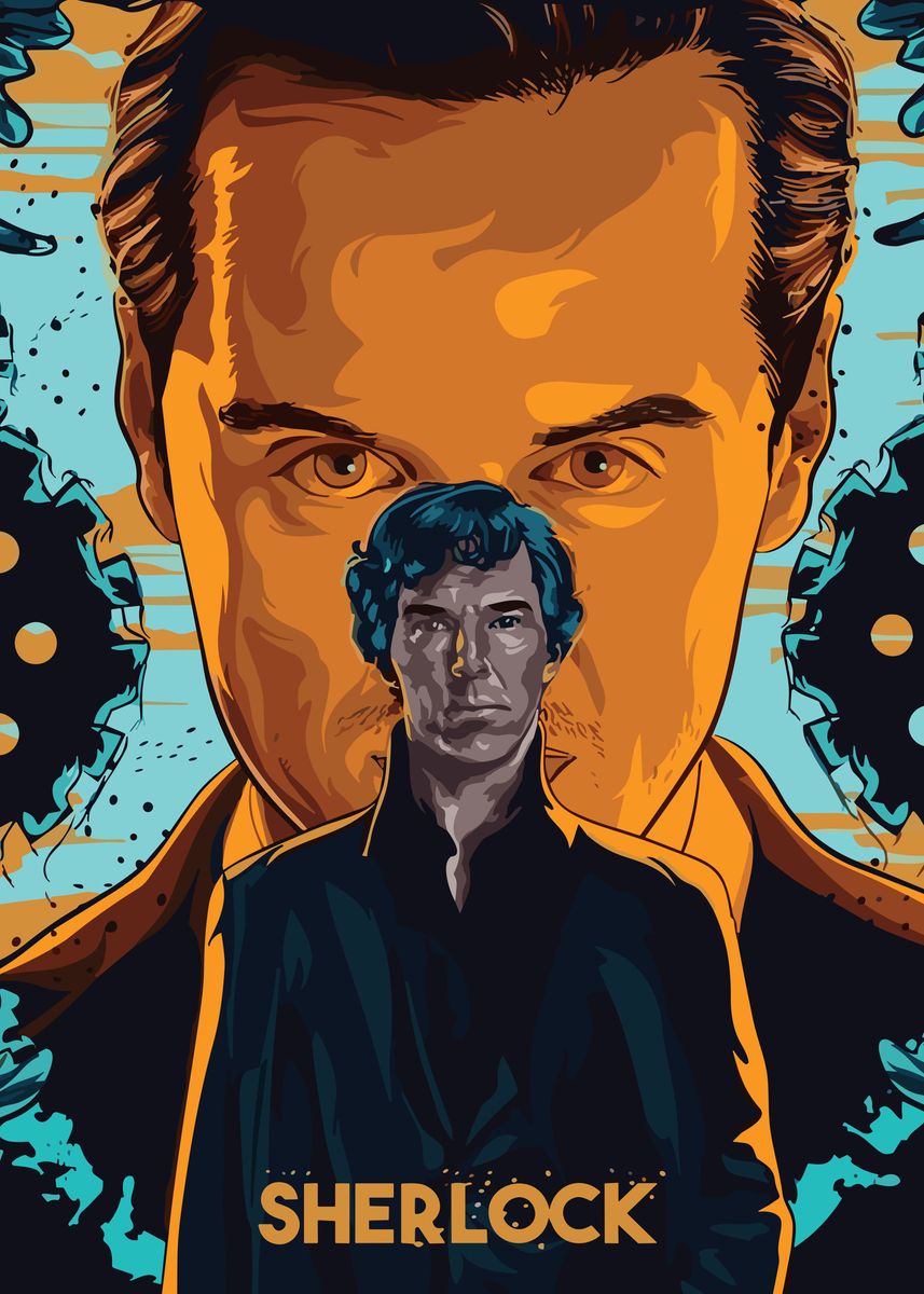'Sherlock Holmes Series' Poster, picture, metal print, paint by Haruno ...