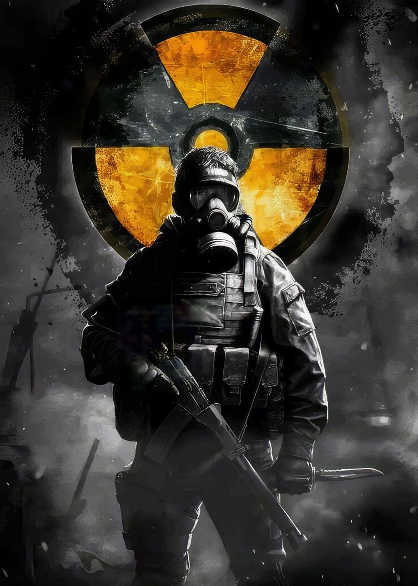 'Nuclear survivor' Poster, picture, metal print, paint by fortune art ...