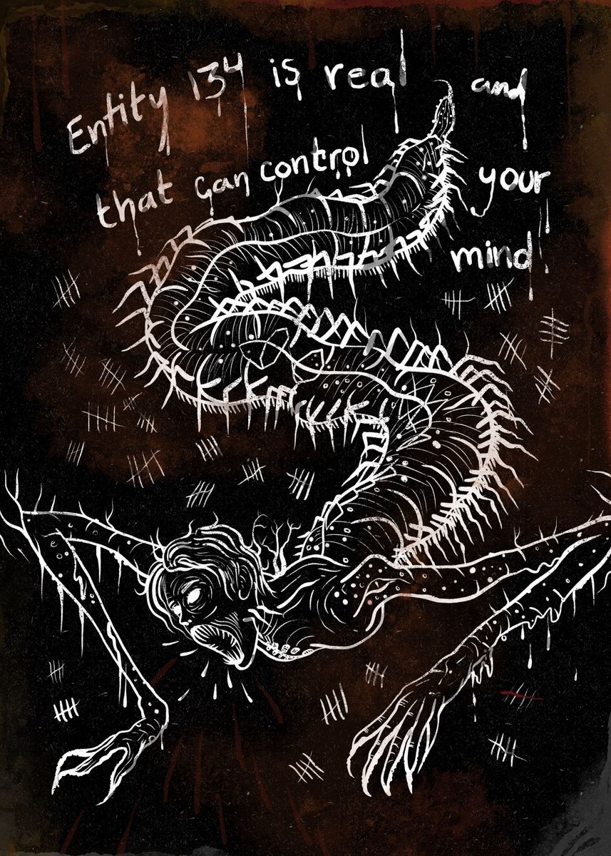 'The Backrooms Entity 134' Poster, picture, metal print, paint by Omar ...