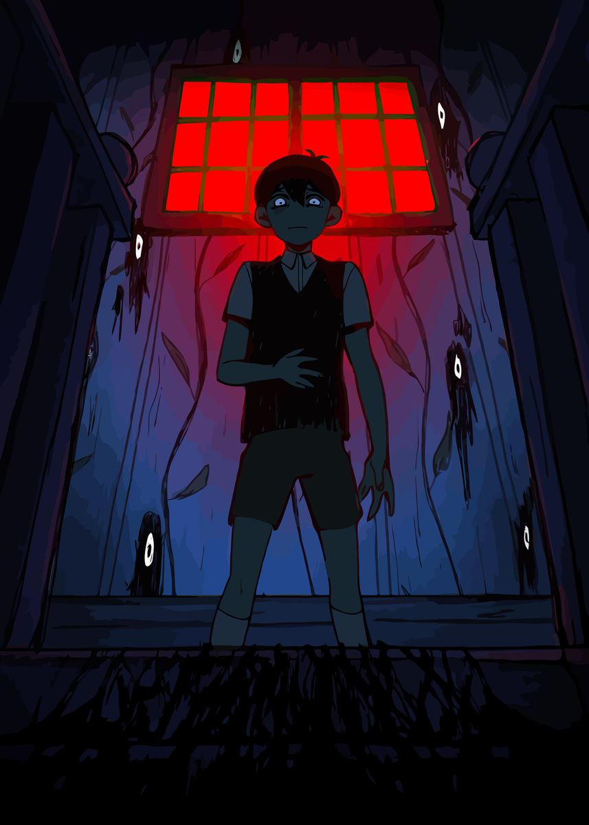 'Omori' Poster, picture, metal print, paint by Goldfingers | Displate