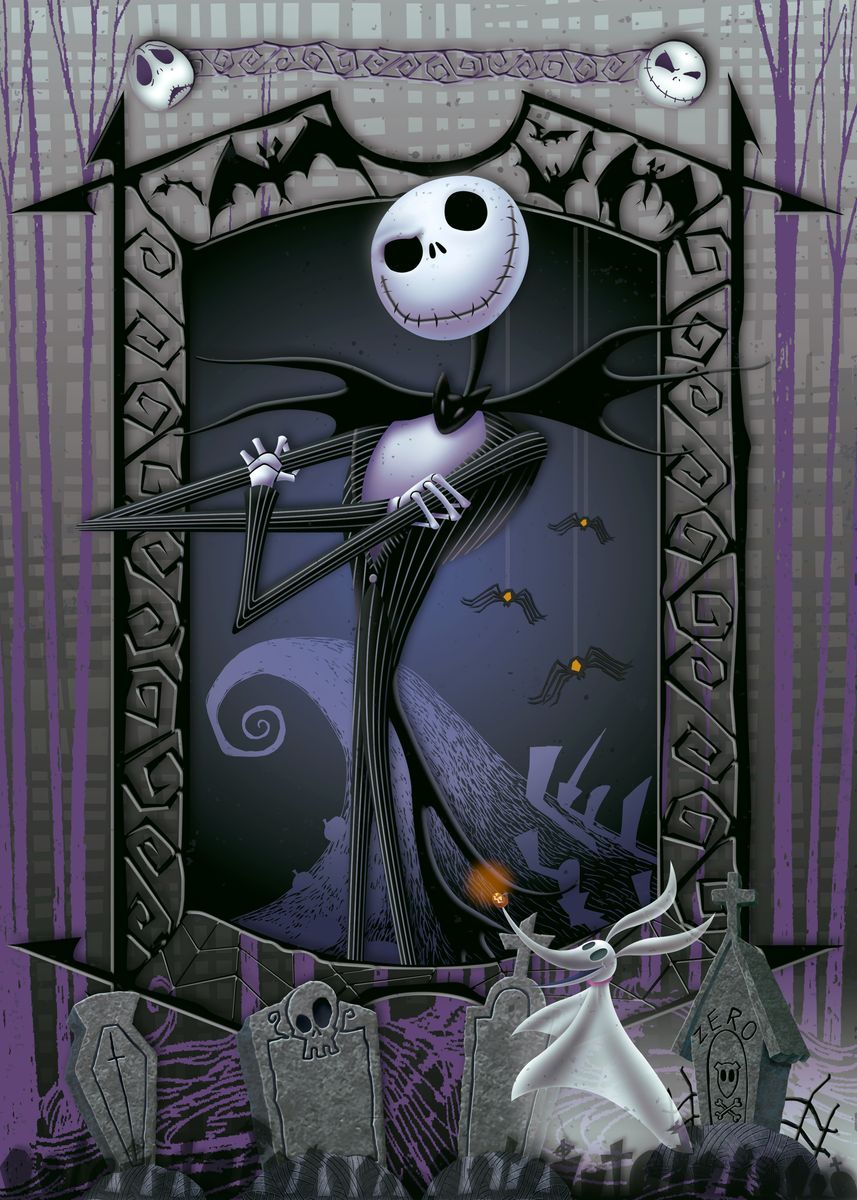 'Iconic Jack Pose' Poster, picture, metal print, paint by Nightmare ...