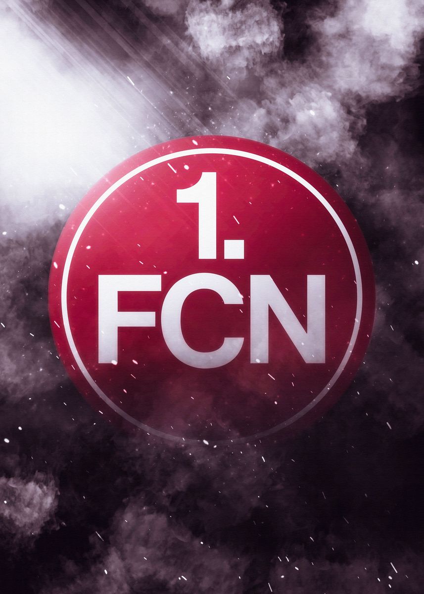 'Smoke FC Nurnberg' Poster, picture, metal print, paint by Tracy ...