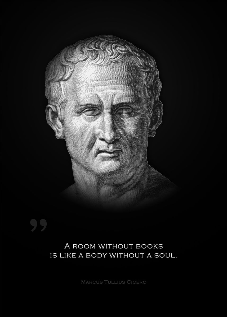'MARCUS TULLIUS CICERO' Poster, picture, metal print, paint by Chris ...