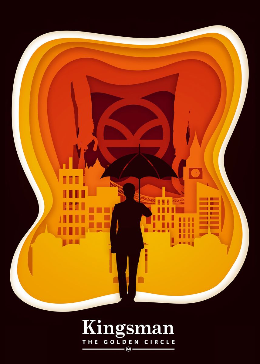 'kingsman poster' Poster, picture, metal print, paint by seled seled ...