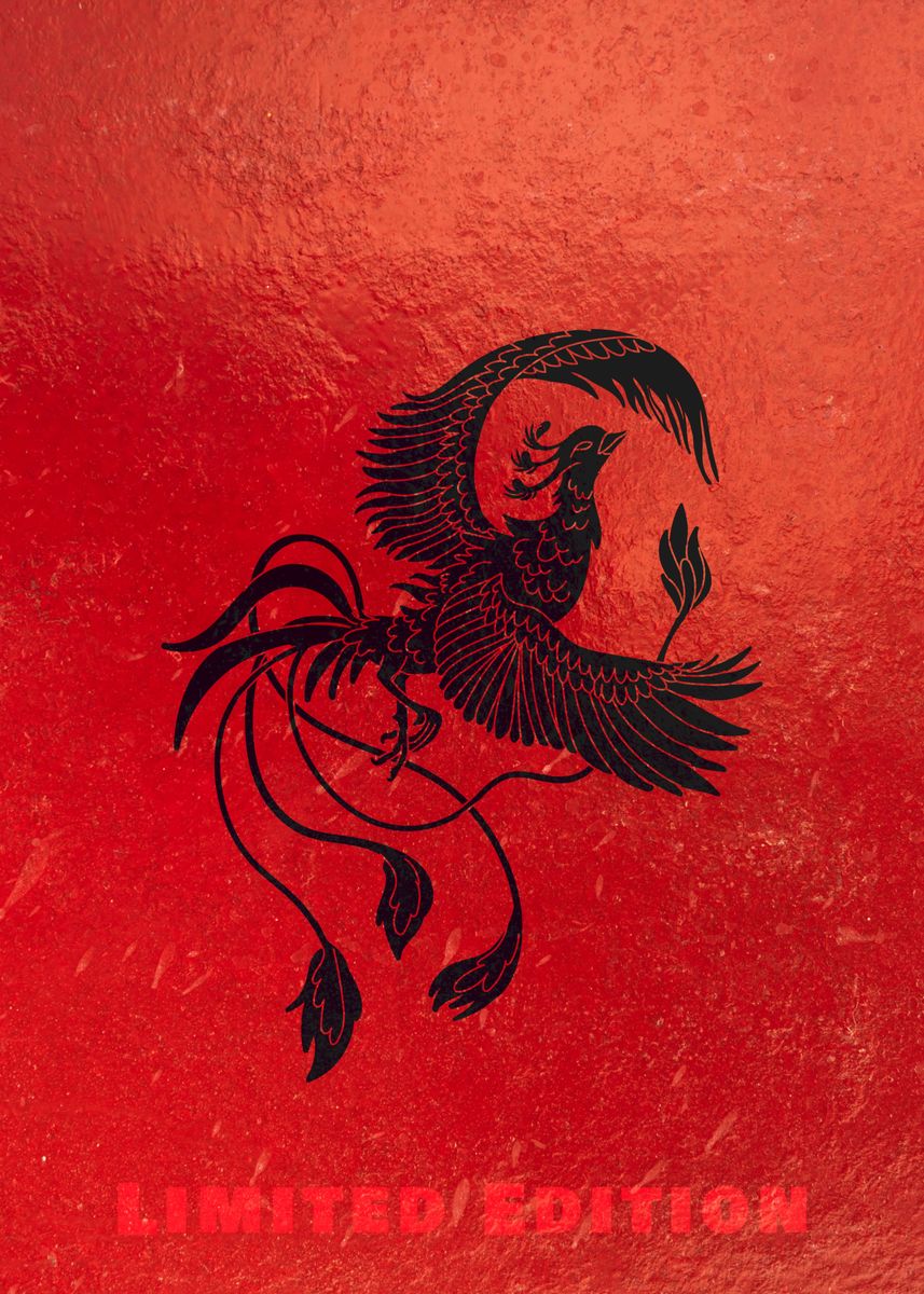 'Limited Edition phoenix' Poster, picture, metal print, paint by Cool ...