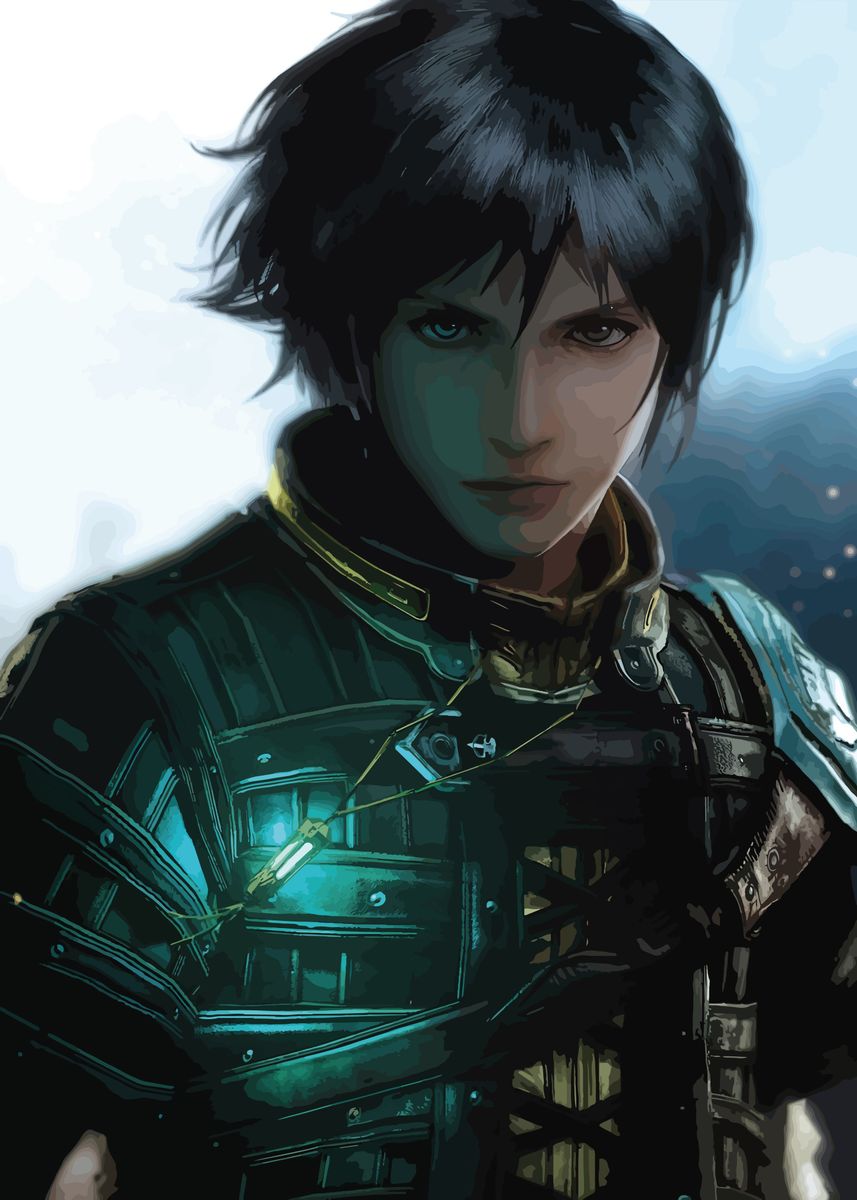 'Remnant' Poster, picture, metal print, paint by Brave | Displate