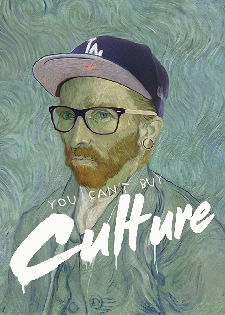 'Van Gogh Street Culture' Poster, picture, metal print, paint by Uber ...