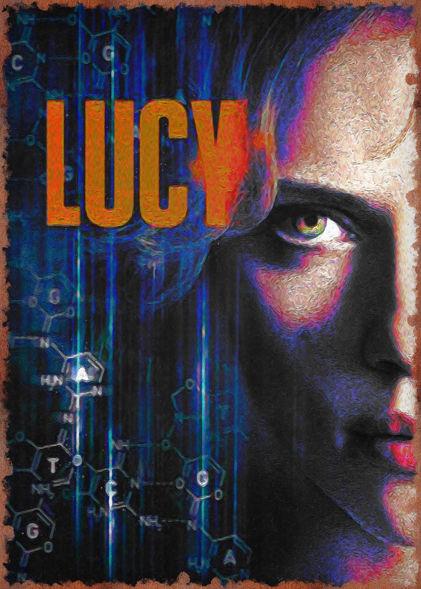 'lucy' Poster, picture, metal print, paint by Trending Awesome Posters ...