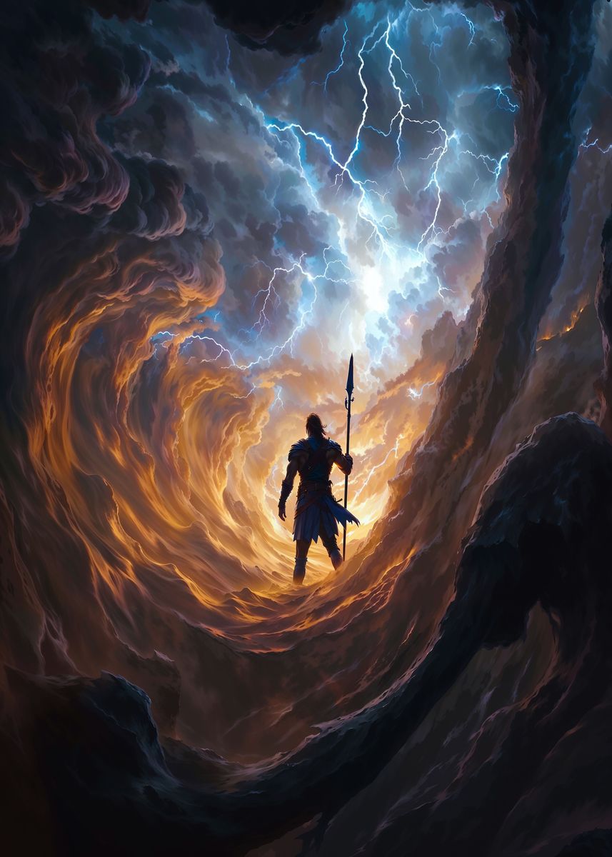 'storm light novel posters' Poster, picture, metal print, paint by Juan ...