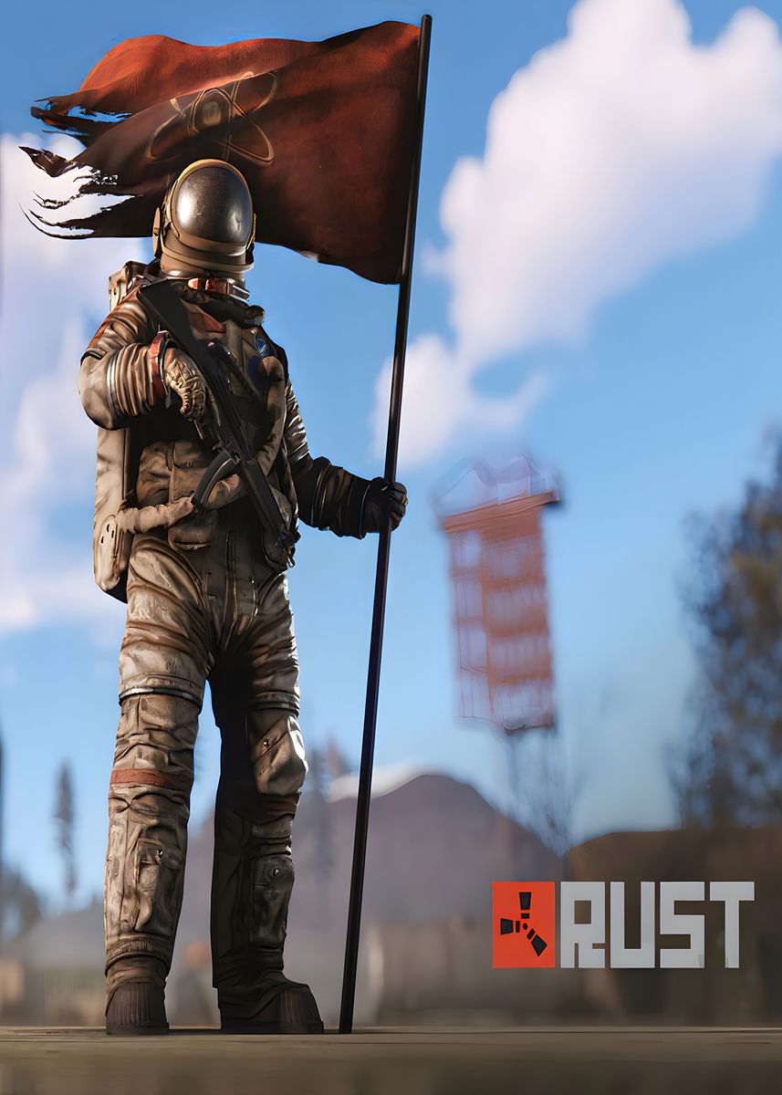 ' Rust Game Art' Poster, picture, metal print, paint by Station Movies ... ' Rust Game Art' Poster, picture, metal print, paint by Station Movies ...