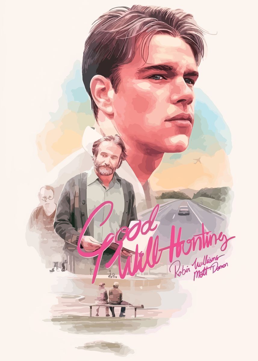 'Good will hunting' Poster, picture, metal print, paint by Keps | Displate