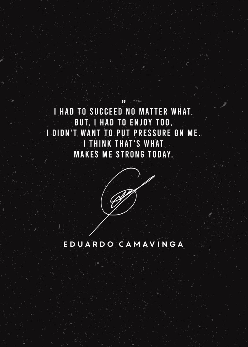 'Eduardo Camavinga' Poster, picture, metal print, paint by Angela ...