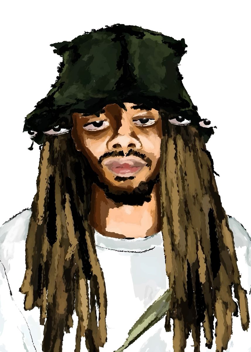 'Earl Sweatshirt' Poster, picture, metal print, paint by Buddy Wish ...