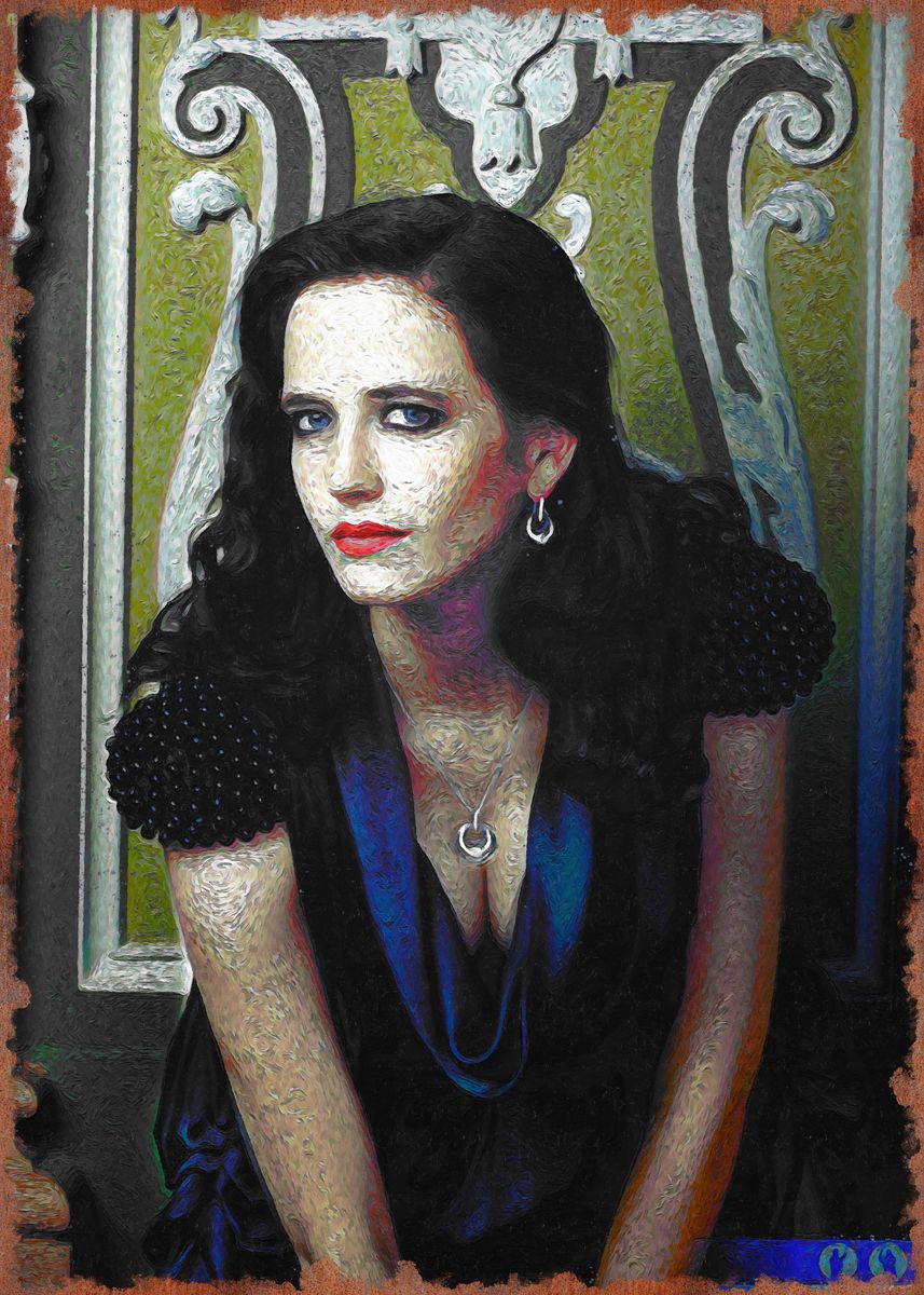 'vesper lynd eva green' Poster, picture, metal print, paint by ...
