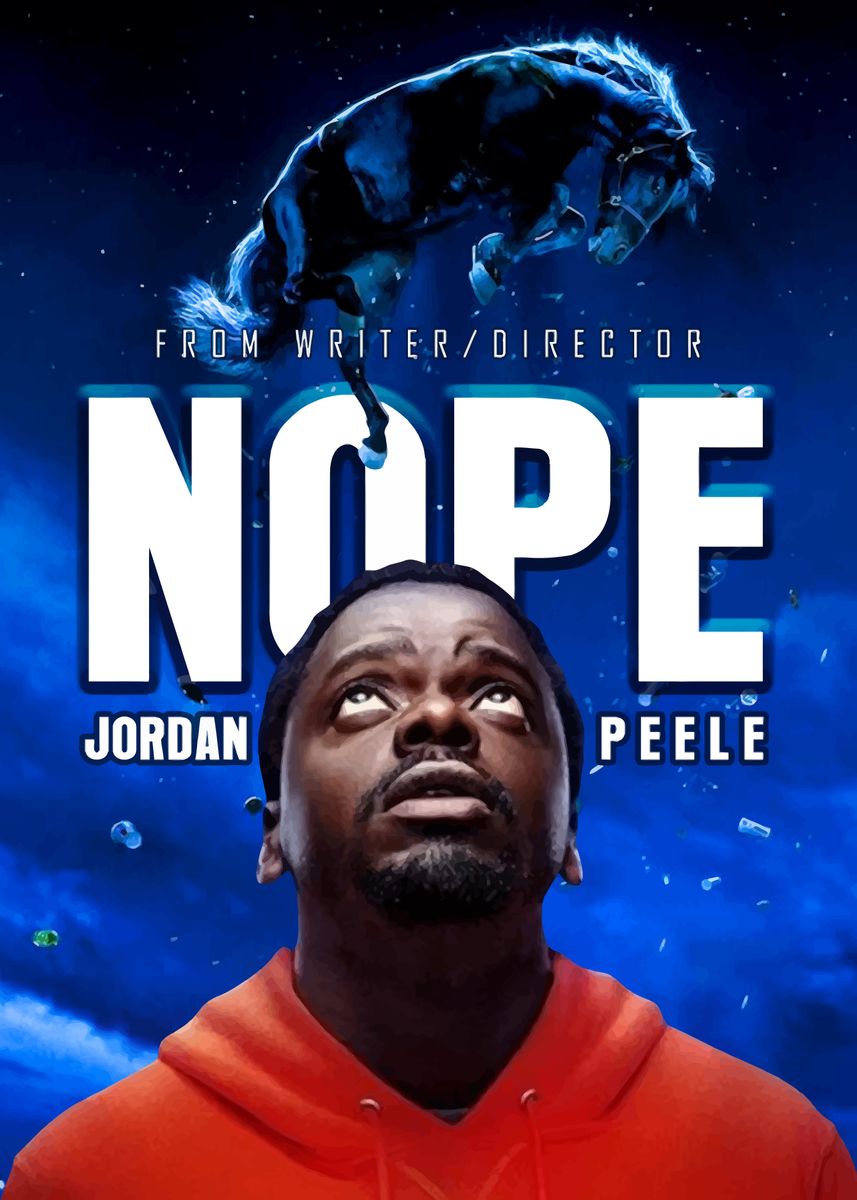 'NOPE' Poster, picture, metal print, paint by Bangun Wijayanto | Displate