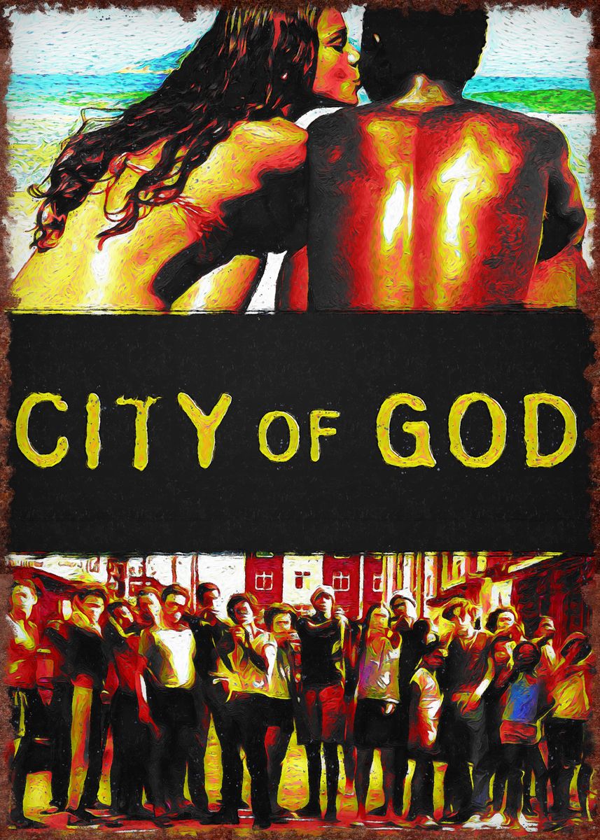 'city of god' Poster, picture, metal print, paint by Top Collection ...