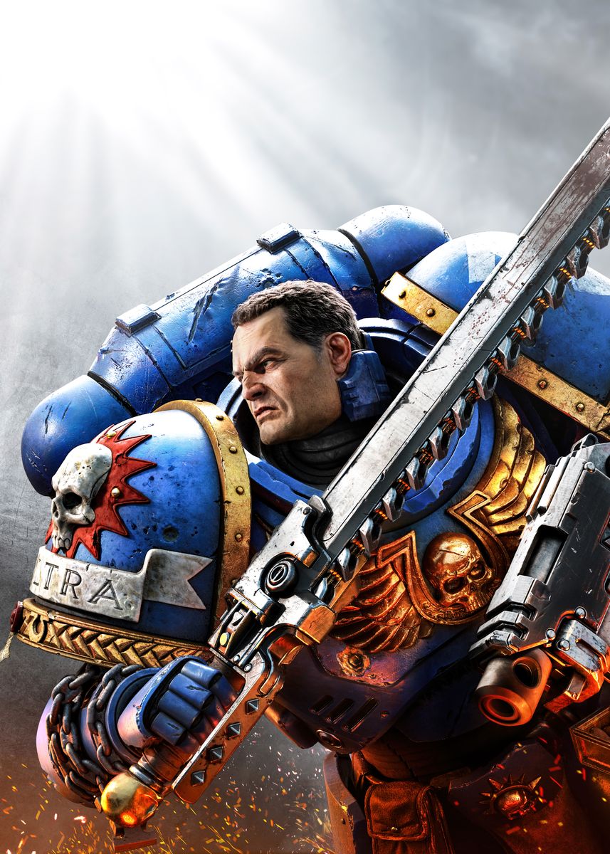 'Lieutenant Titus' Poster, picture, metal print, paint by Warhammer ...