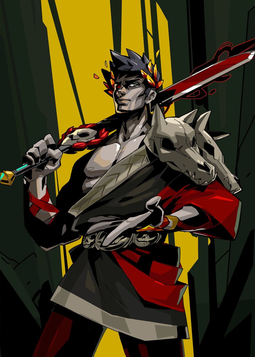 'Hades' Poster, picture, metal print, paint by Brandon Trust | Displate