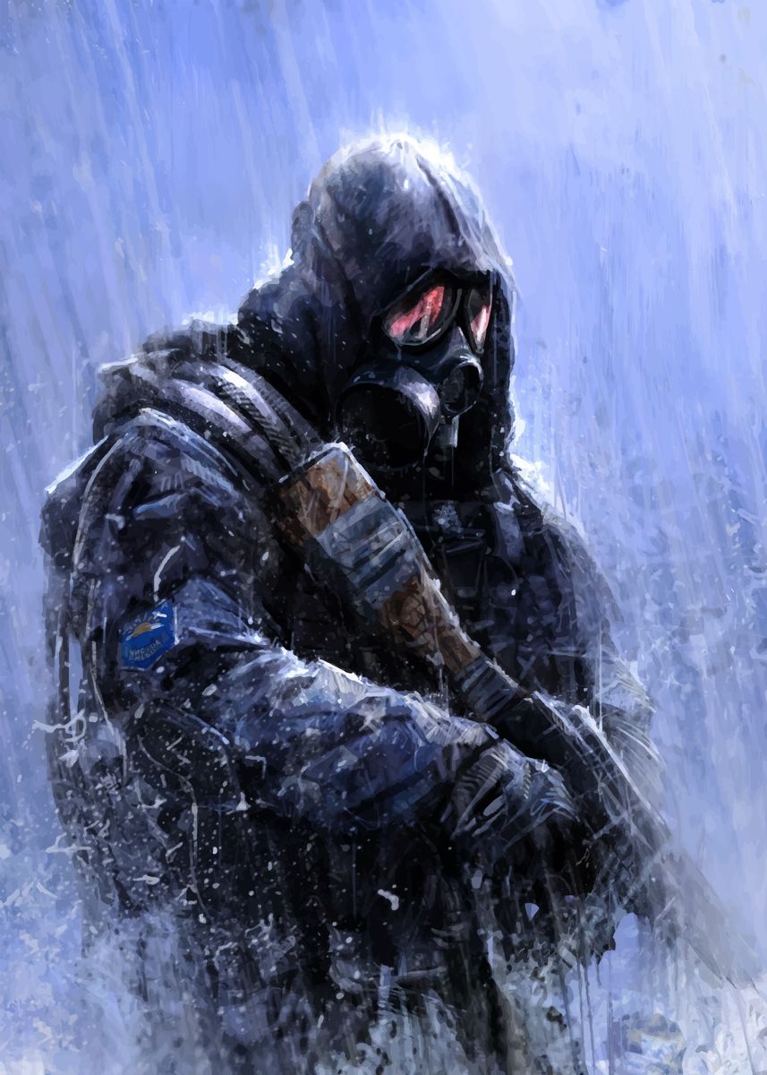 'STALKER game' Poster, picture, metal print, paint by om dilan | Displate