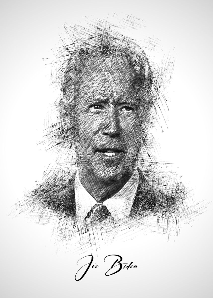 'Joe Biden ' Poster, picture, metal print, paint by Clay Williams ...