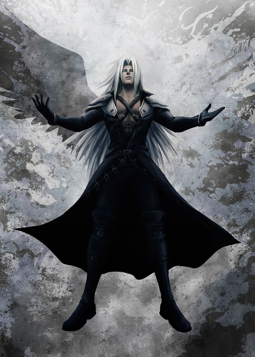 'The fallen angel' Poster, picture, metal print, paint by Sarah Arts ...