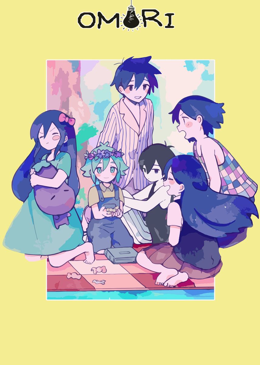 'Omori' Poster, picture, metal print, paint by James Bono | Displate