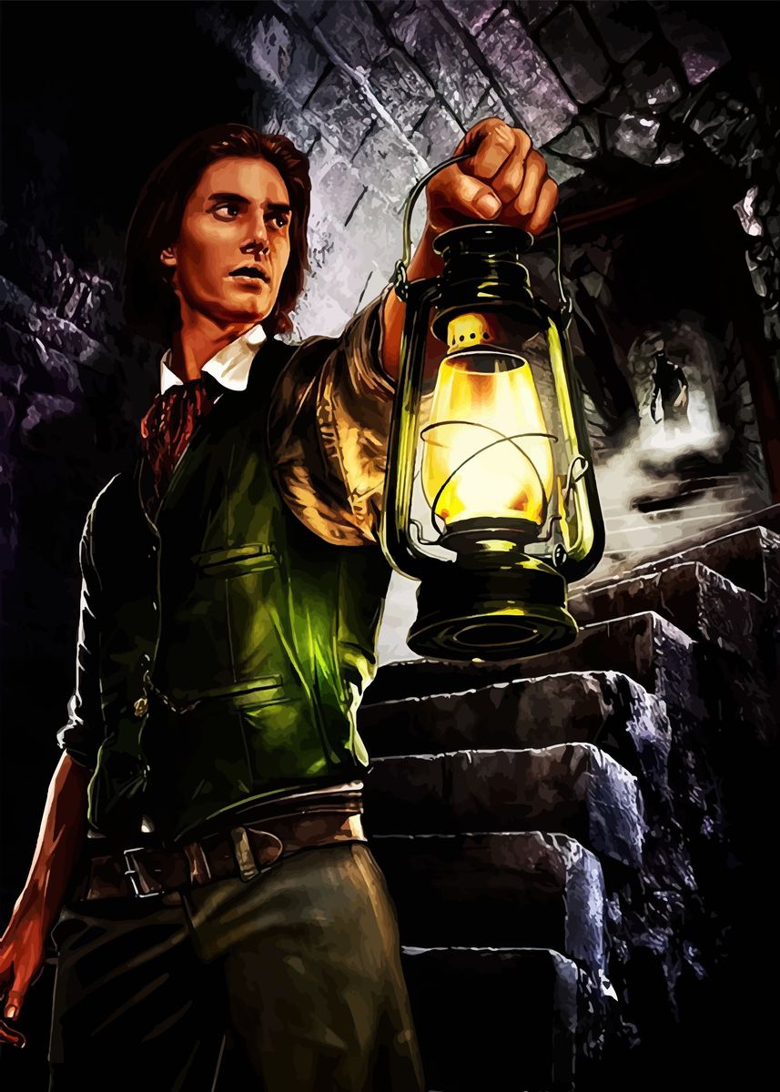 'amnesia' Poster, picture, metal print, paint by kucing manja | Displate