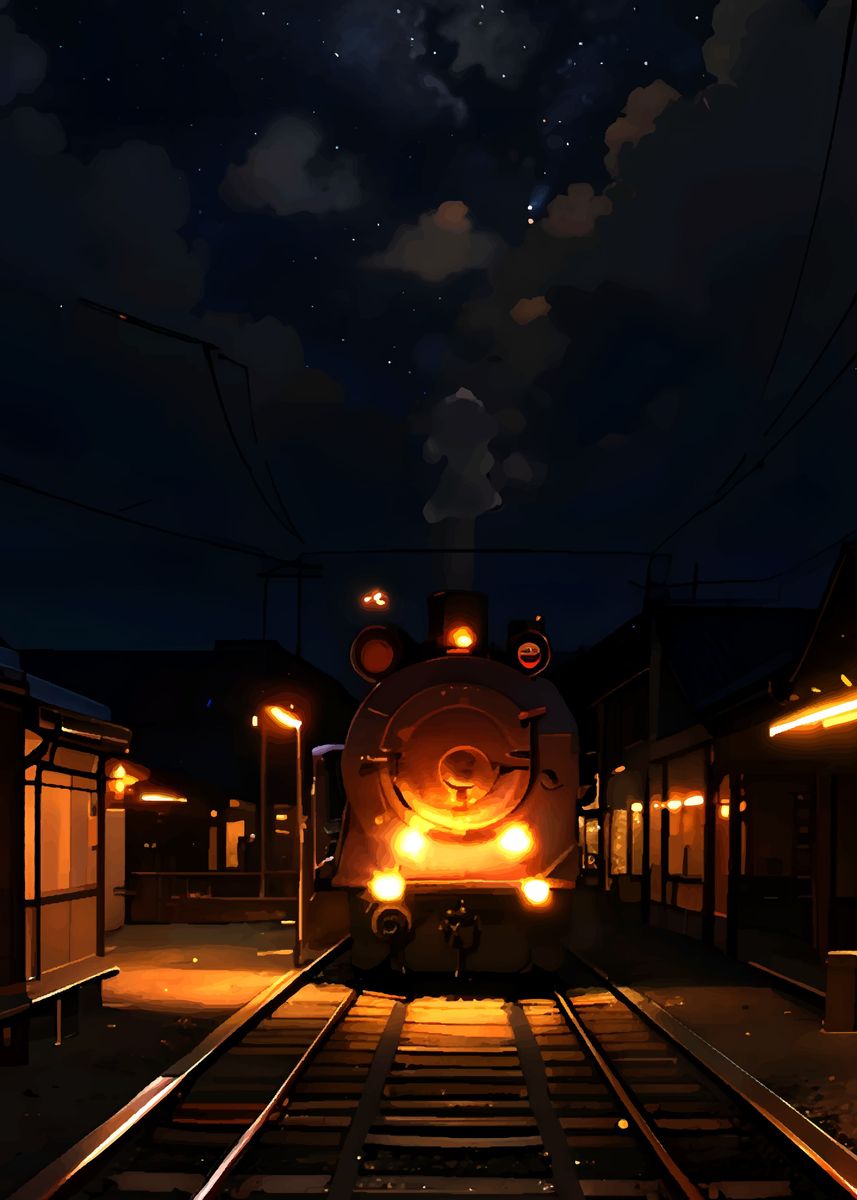 'mugen train' Poster, picture, metal print, paint by mugetsu | Displate
