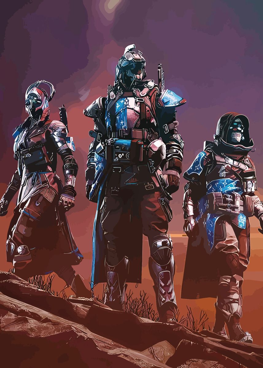 'Final shape' Poster, picture, metal print, paint by Brave | Displate