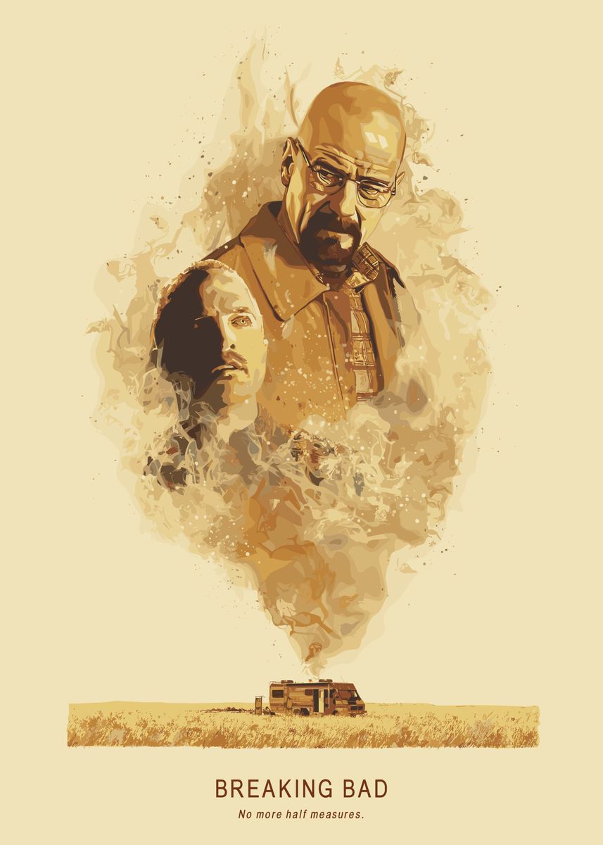 'Breaking Bad' Poster, picture, metal print, paint by Artistic Vibes ...