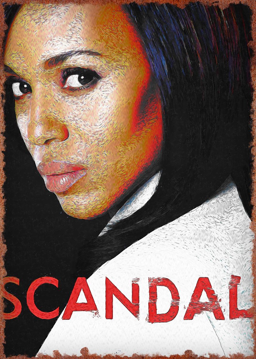 'scandal' Poster, picture, metal print, paint by Exclusive Metal Printz ...