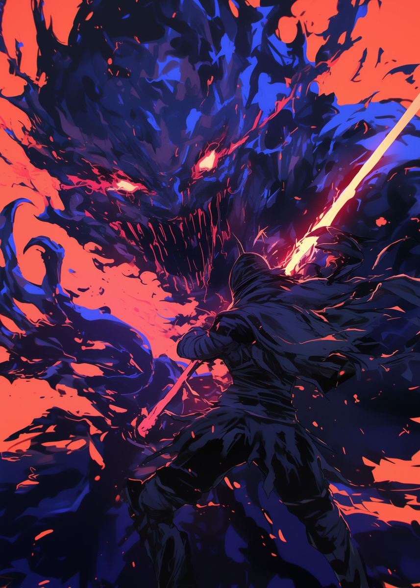 'Dark Fantasy Core' Poster, picture, metal print, paint by Tomorrow ...